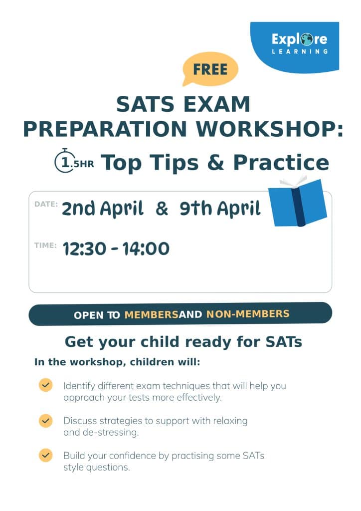 Free SATS workshop 2024 poster.-pdf - Crown Point Shopping